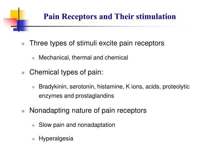 PPT - Somatic Sensations II Pain, Headache and Thermal Sensations ...