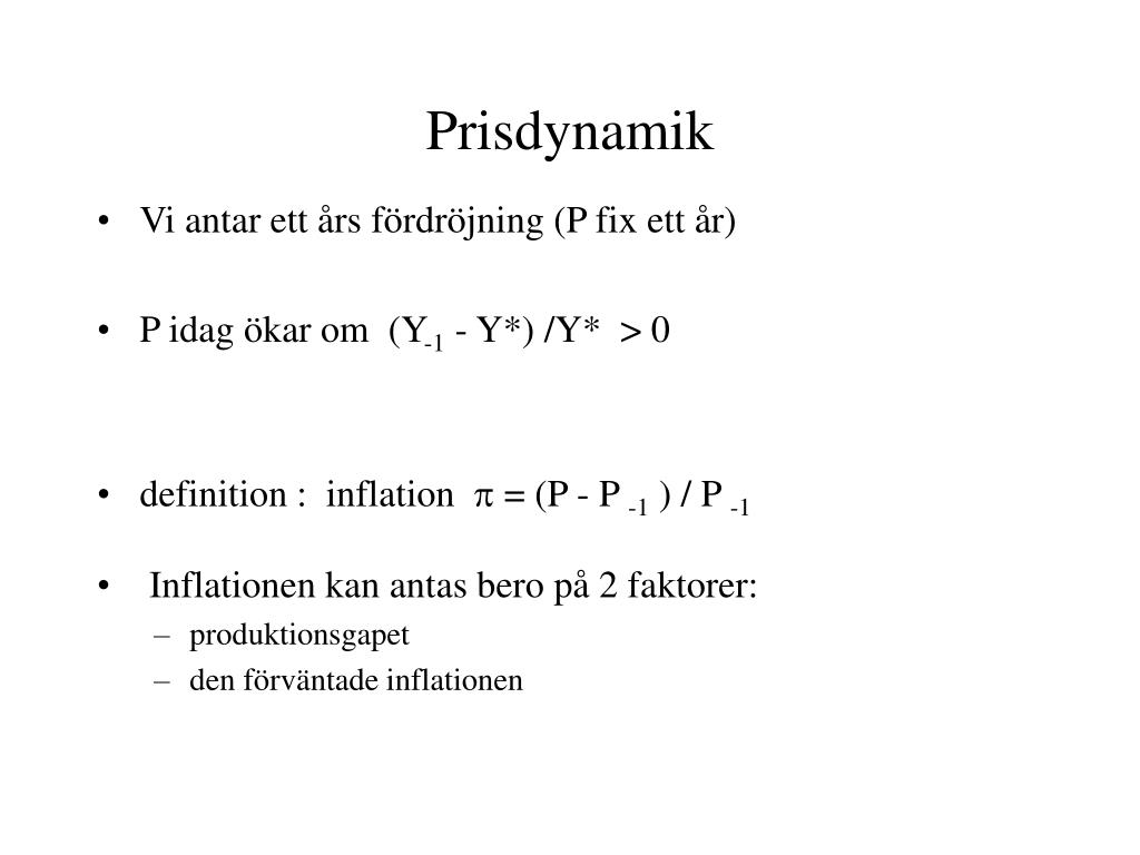 PPT - När är penning- respektive finanspolitik effektiv? PowerPoint ...