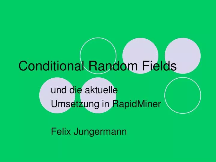Ppt Conditional Random Fields Powerpoint Presentation Free Download Id 4583035