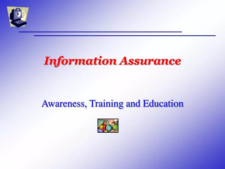 PPT - Information Assurance PowerPoint Presentation, free download - ID ...