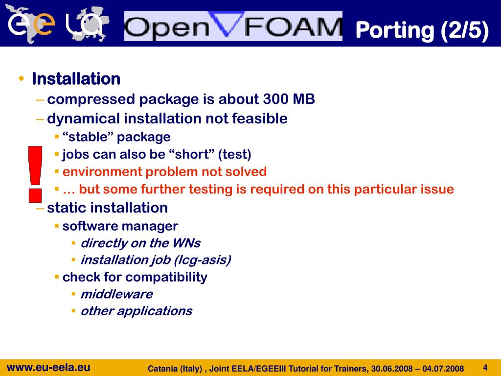 Ppt Porting Mpi Applications Use Cases Openfoam Fluent Powerpoint Presentation Id4585565