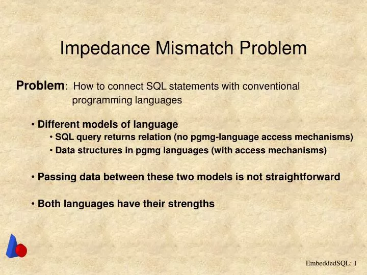 PPT - Impedance Mismatch Problem PowerPoint Presentation, free download ...