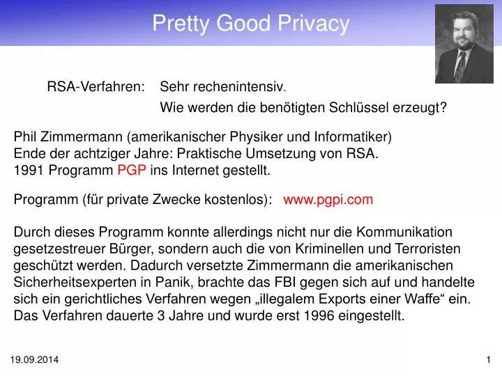 PPT - Pretty Good Privacy PowerPoint Presentation, free download - ID ...