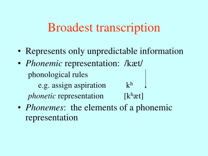 PPT - Phonology: contrast, complementary distribution PowerPoint ...