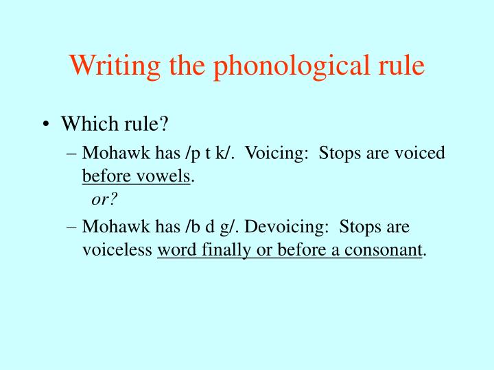 PPT - Phonology: contrast, complementary distribution PowerPoint ...