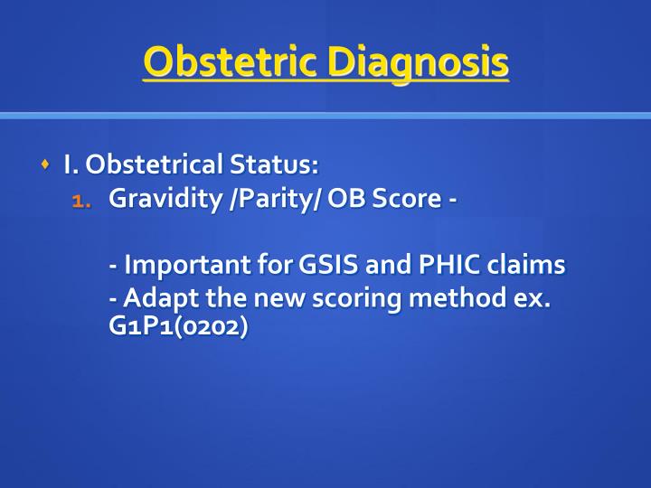 PPT - THE FINAL WORD: Obstetric and Gynecologic Diagnostic Nomenclature ...