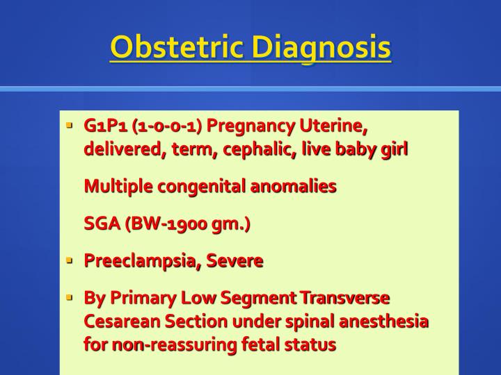 PPT - THE FINAL WORD: Obstetric and Gynecologic Diagnostic Nomenclature ...