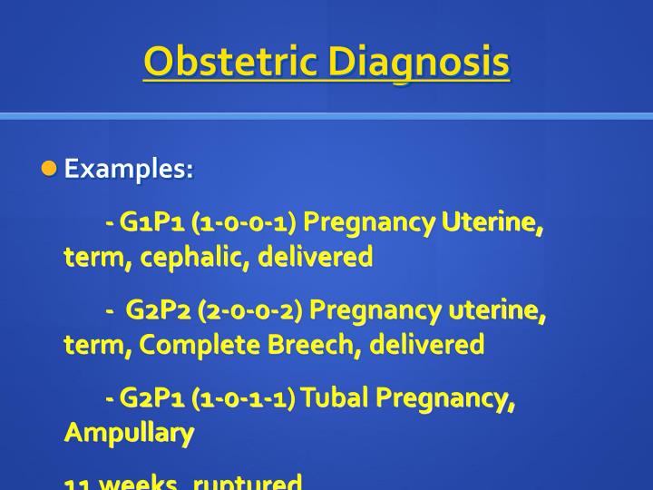 PPT - THE FINAL WORD: Obstetric and Gynecologic Diagnostic Nomenclature ...