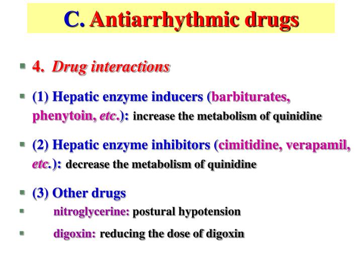 PPT - Antiarrhythmic drugs PowerPoint Presentation - ID:4589298