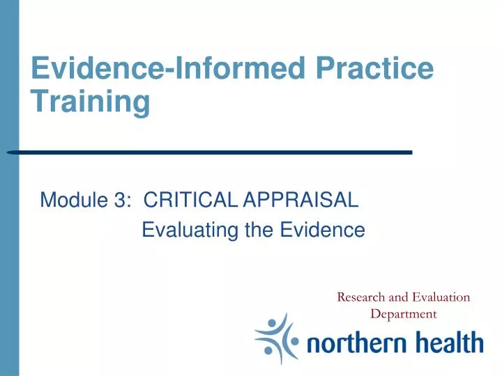 PPT - Evidence-Informed Practice Training PowerPoint Presentation, free ...