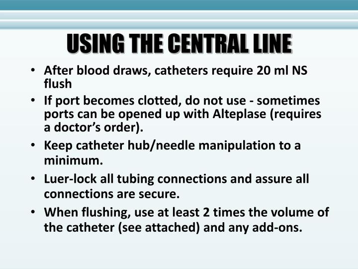 PPT - Central Lines: Patient Safety Considerations PowerPoint ...