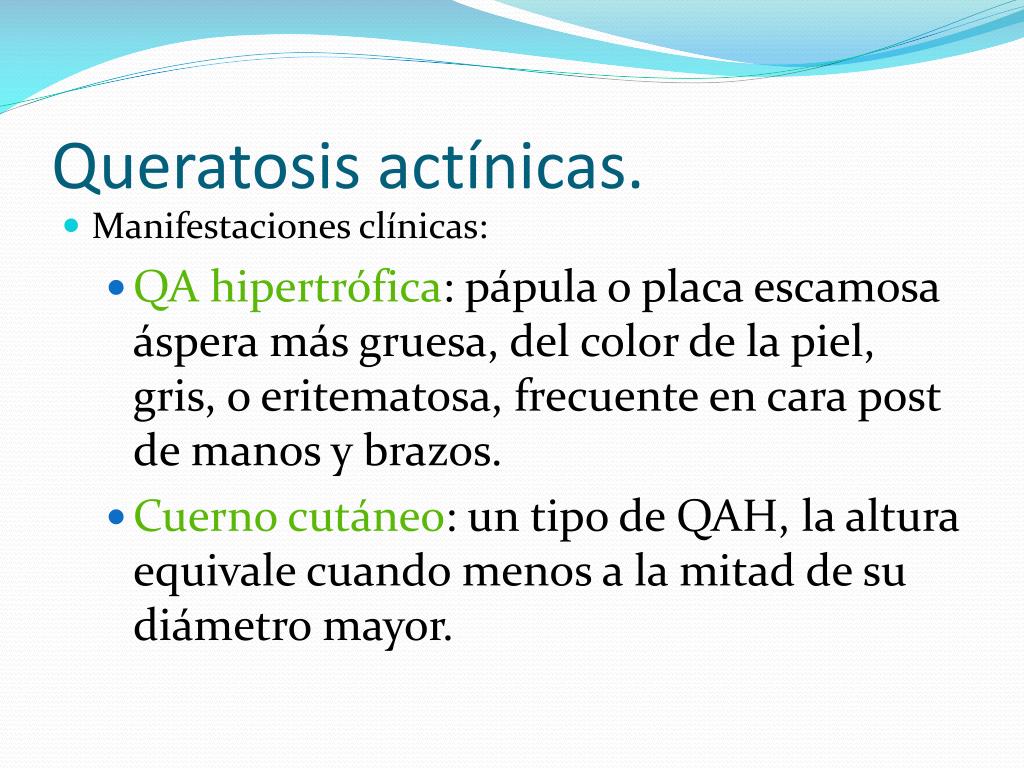 PPT - Lesiones Premalignas de Piel:Queratosis Actínicas , Eritroplaquia ...
