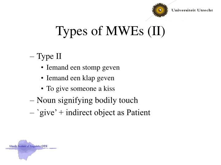 PPT - MultiWord Expressions in NLP PowerPoint Presentation - ID:4593318