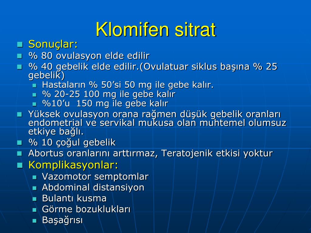 PPT - PKOS’ da ovulasyon indüksiyonu prensipleri PowerPoint ...