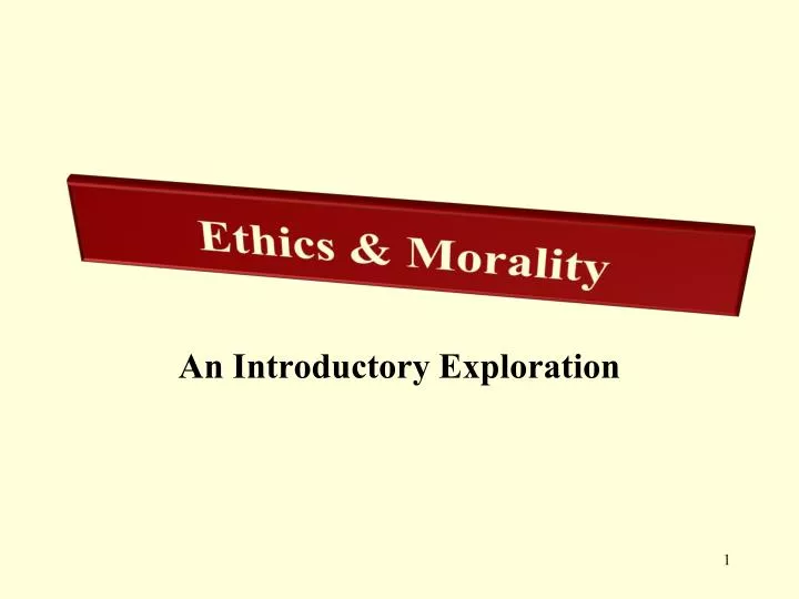 Ppt Ethics And Morality Powerpoint Presentation Free Download Id 4599121