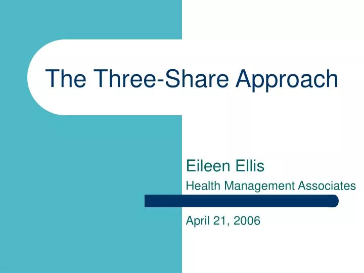 PPT - The Three-Share Approach PowerPoint Presentation, free download ...