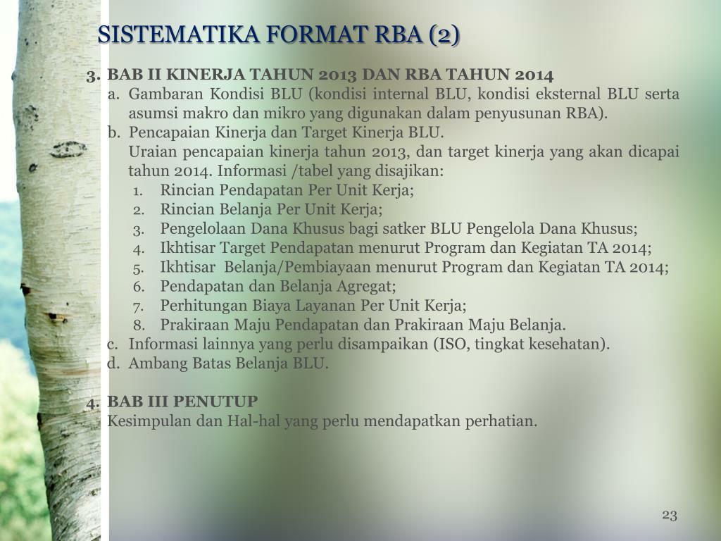 PPT - Sharing Session Penyusunan Rencana Bisnis dan Anggaran BLU ...