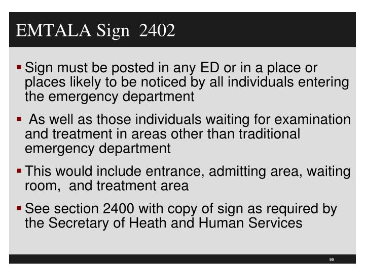 PPT - EMTALA Update 2013 Emergency Medical Treatment and Labor Act Part ...