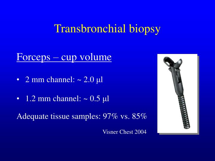 PPT - Lung biopsy (mucosal/transbronchial/open lung) Ernst Eber, MD ...
