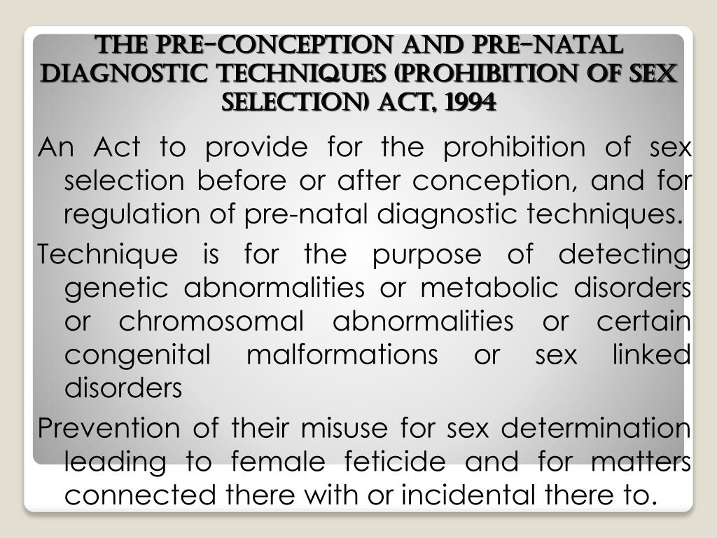 Ppt Pc Pndt Act Powerpoint Presentation Free Download Id 4607327