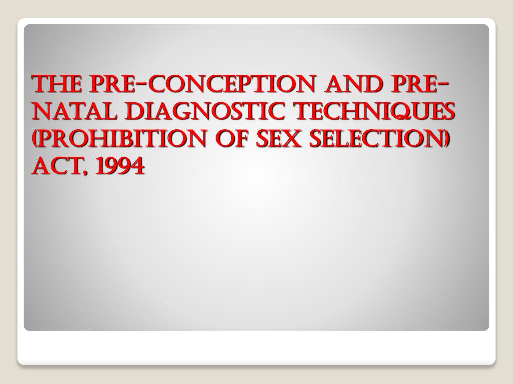 Ppt Pc Pndt Act Powerpoint Presentation Free Download Id 4607327