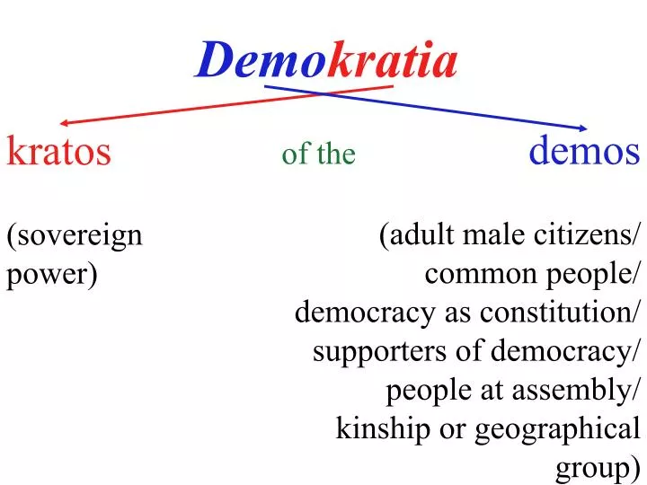 PPT - Demo kratia PowerPoint Presentation, free download - ID:4608355