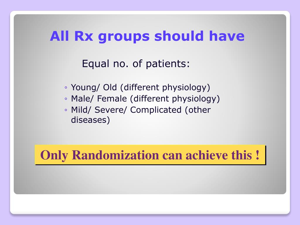 Ppt Randomization And Blinding Powerpoint Presentation Free Download