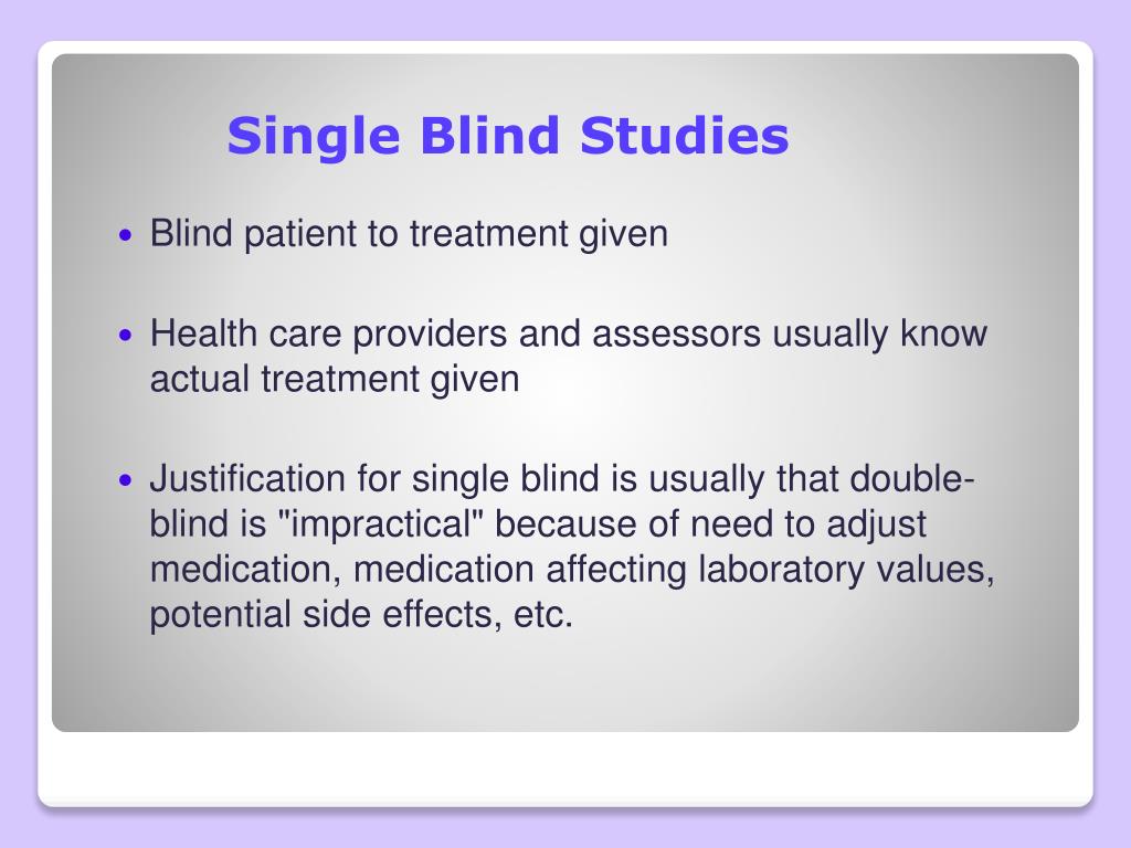 Ppt Randomization And Blinding Powerpoint Presentation Free Download