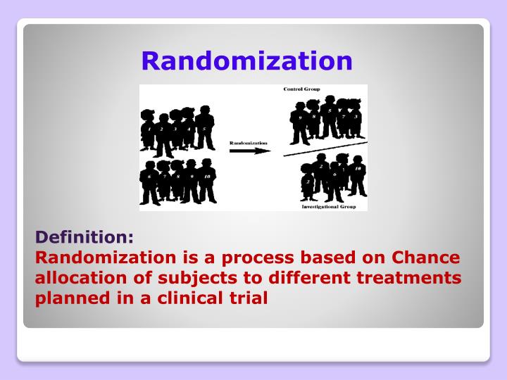 PPT - Randomization & Blinding PowerPoint Presentation - ID:4610770