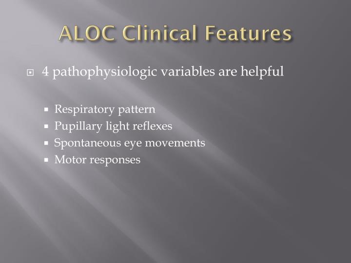 PPT - Altered Level of Consciousness PowerPoint Presentation - ID:4610850