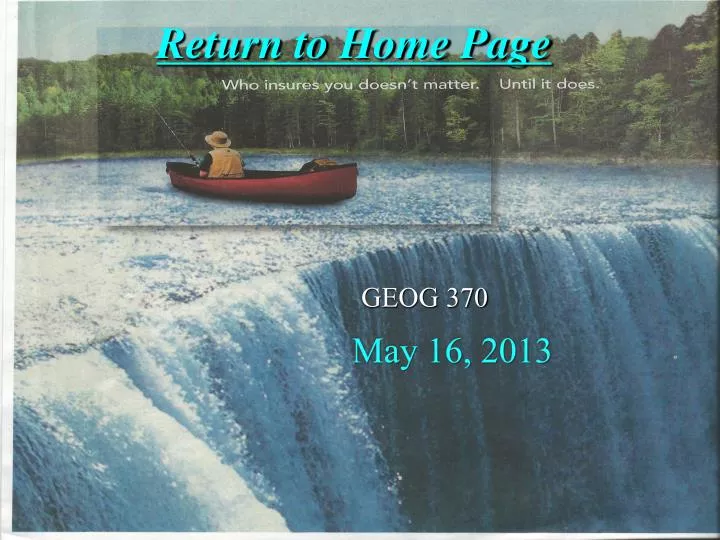 PPT - Return to Home Page PowerPoint Presentation, free download - ID ...