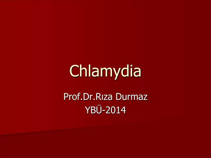 PPT - Chlamydia PowerPoint Presentation, free download - ID:4611219
