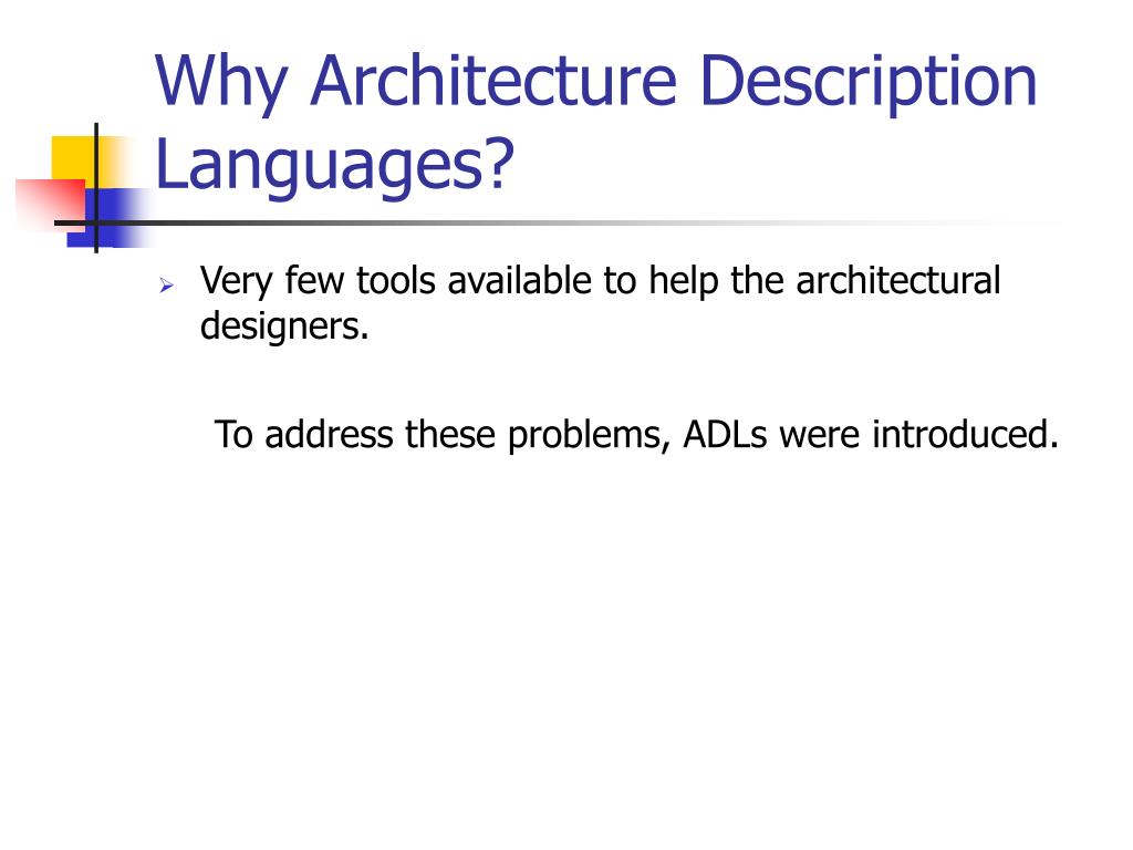 PPT - Architecture Description Languages PowerPoint Presentation, free ... PPT - Architecture Description Languages PowerPoint Presentation, free ...