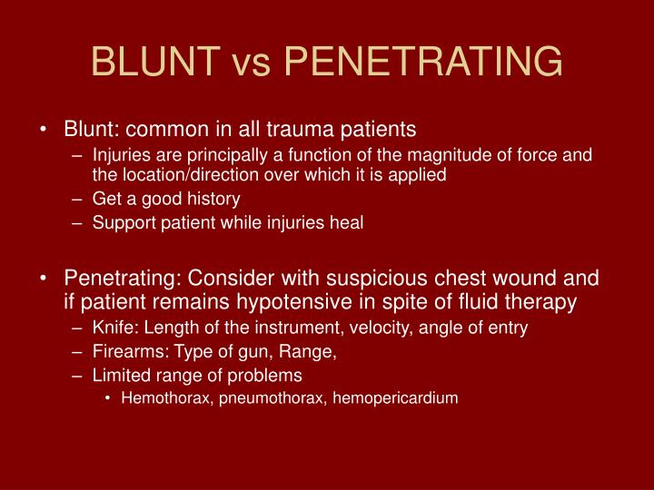 PPT - CHEST TRAUMA PowerPoint Presentation - ID:4611815