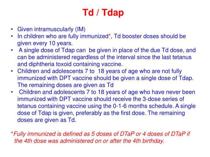 PPT - Immunization Schedule for Filipino children PowerPoint ...