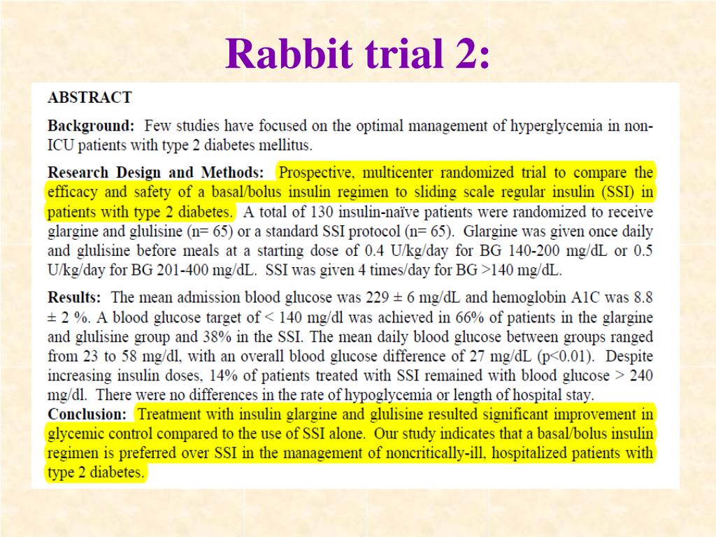 PPT - Treatment of diabetes mellitus in hospitals PowerPoint ...