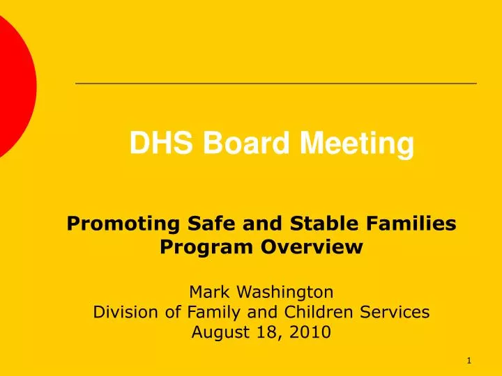 PPT - DHS Board Meeting PowerPoint Presentation, free download - ID:4613865