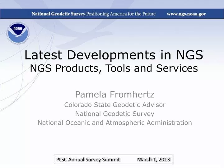 PPT - Latest Developments in NGS NGS Products, Tools and Services ...