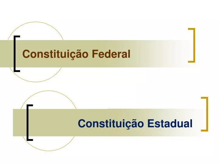 PPT - Constituição Federal PowerPoint Presentation, free download - ID ...