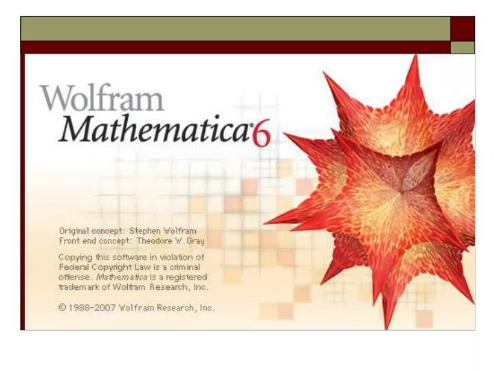 PPT - Mathematica PowerPoint Presentation, free download - ID:4616765