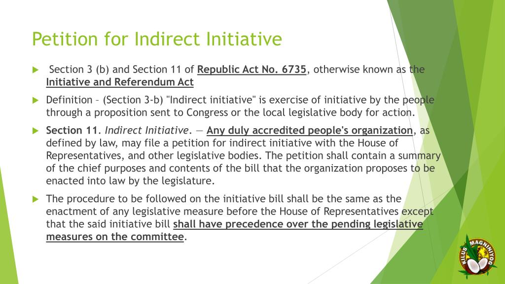 PPT - Coconut Farmers’ Trust Fund Act An Indirect Initiative Bill of ...