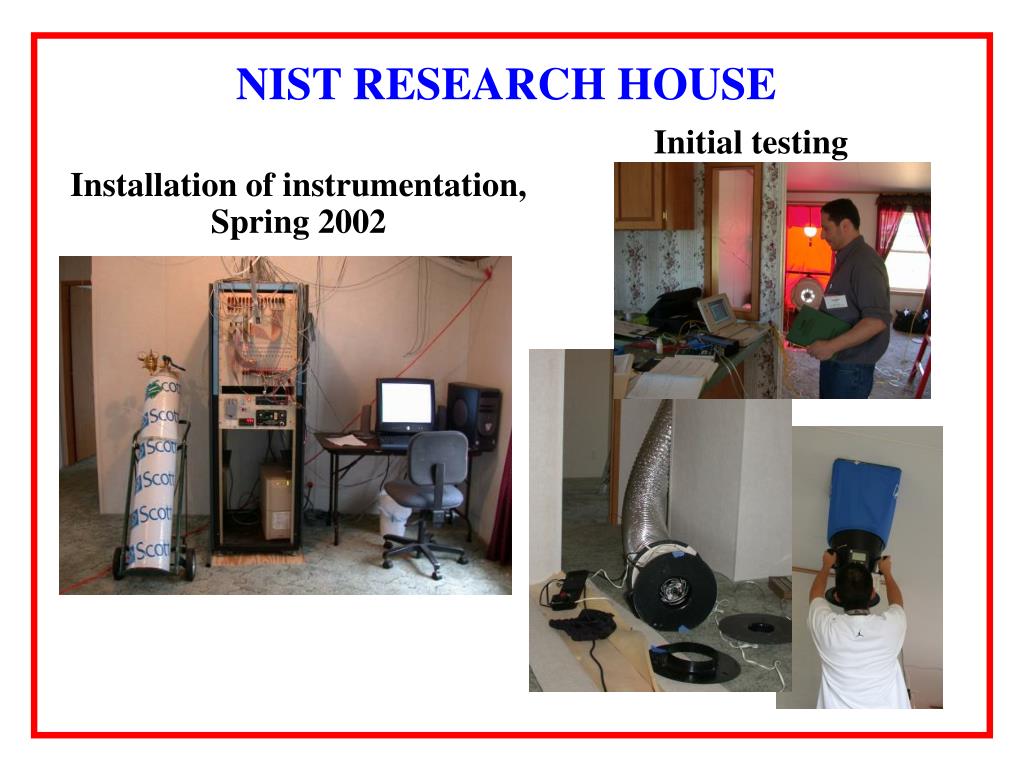 PPT - TOUR OF NIST MANUFACTURED RESEARCH HOUSE PowerPoint Presentation ...