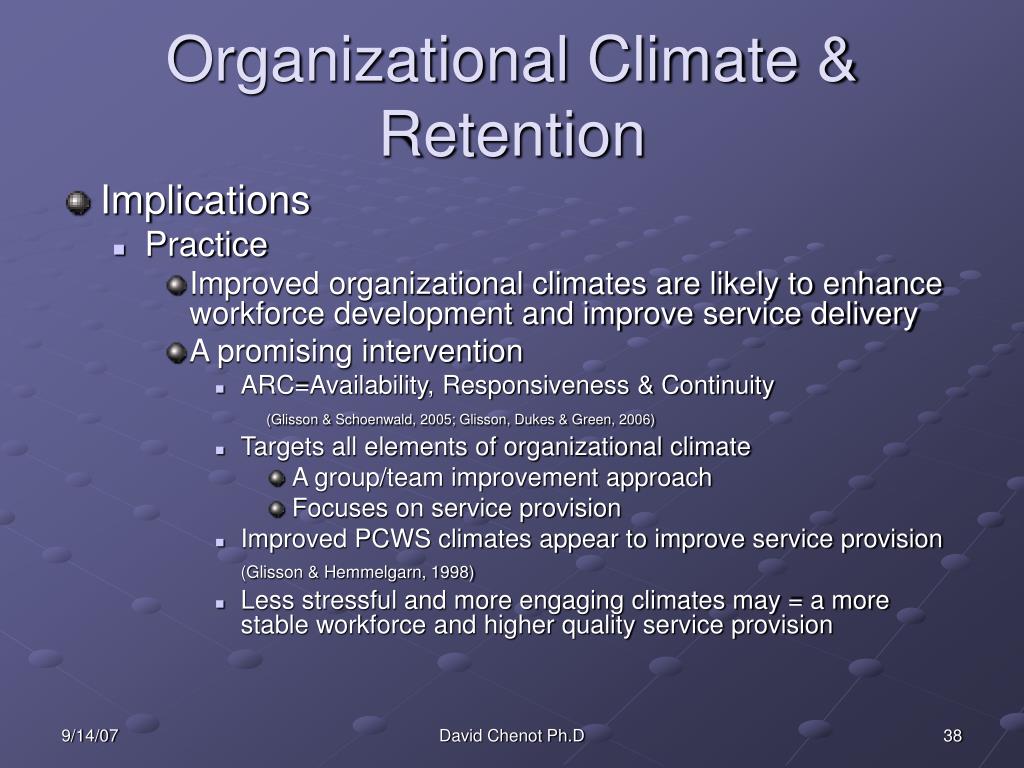 PPT - Organizational Culture and Retention in Public Child Welfare ...