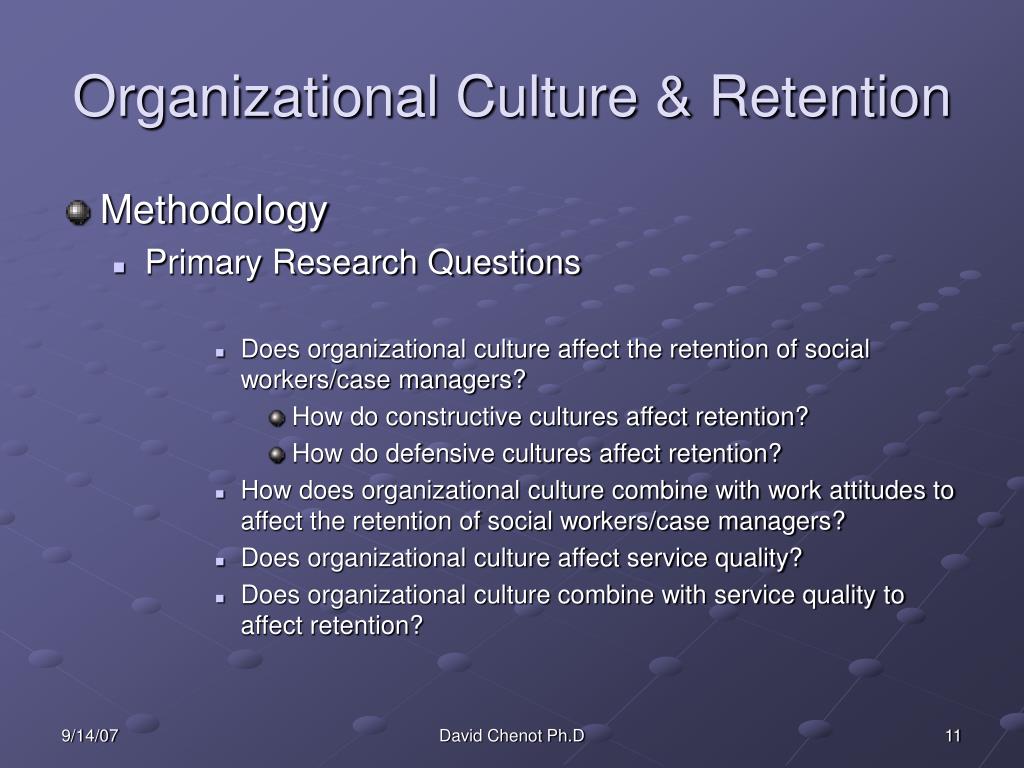 PPT - Organizational Culture and Retention in Public Child Welfare ...