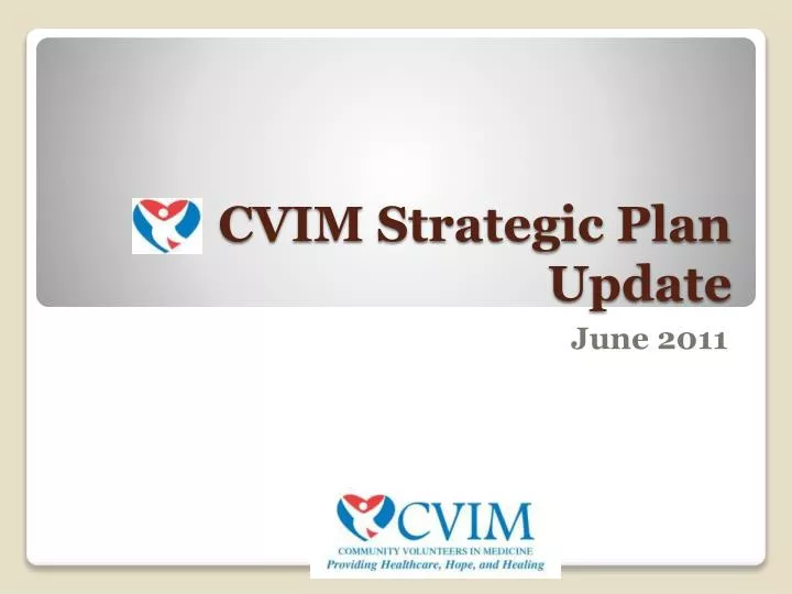 PPT - CVIM Strategic Plan Update PowerPoint Presentation, free download ...