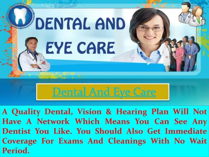 PPT - dental and eye care PowerPoint Presentation, free download - ID ...