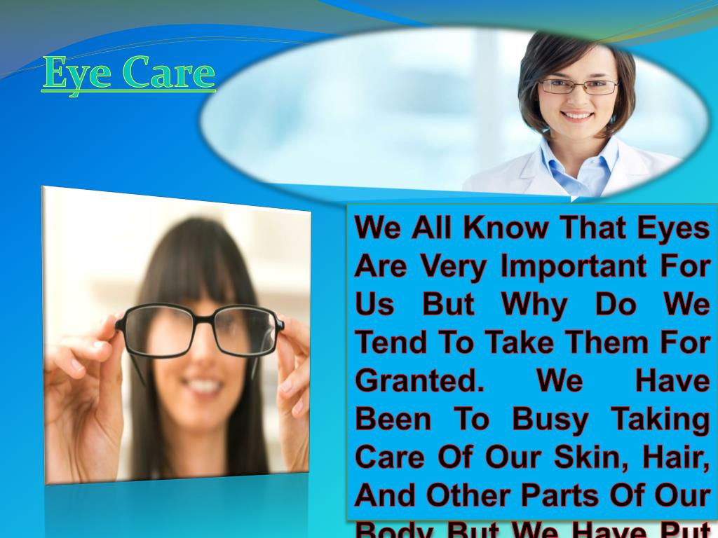 PPT - dental and eye care PowerPoint Presentation, free download - ID ...
