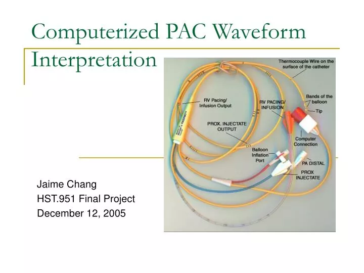 PPT - Computerized PAC Waveform Interpretation PowerPoint Presentation ...