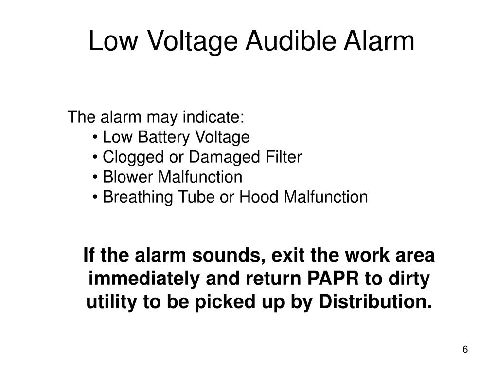 PPT - Bullard PA20 Powered Air Purifying Respirator (PAPR) Training ...