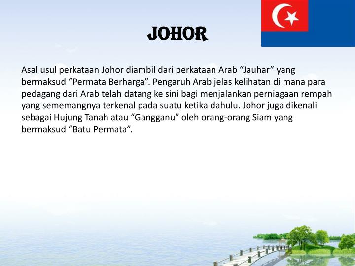 PPT - ASAL USUL NAMA TEMPAT KAJIAN TEMPATAN PowerPoint Presentation ...